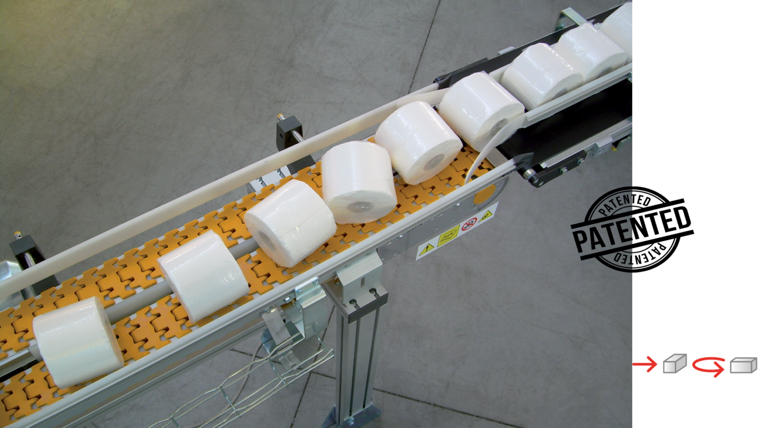 Realignment Units for packaged rolls - Pulsar